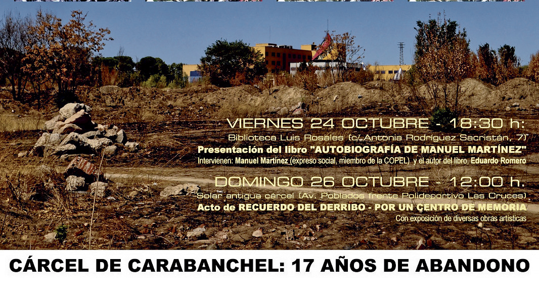 Actos por un centro de memoria de la cárcel de Carabanchel